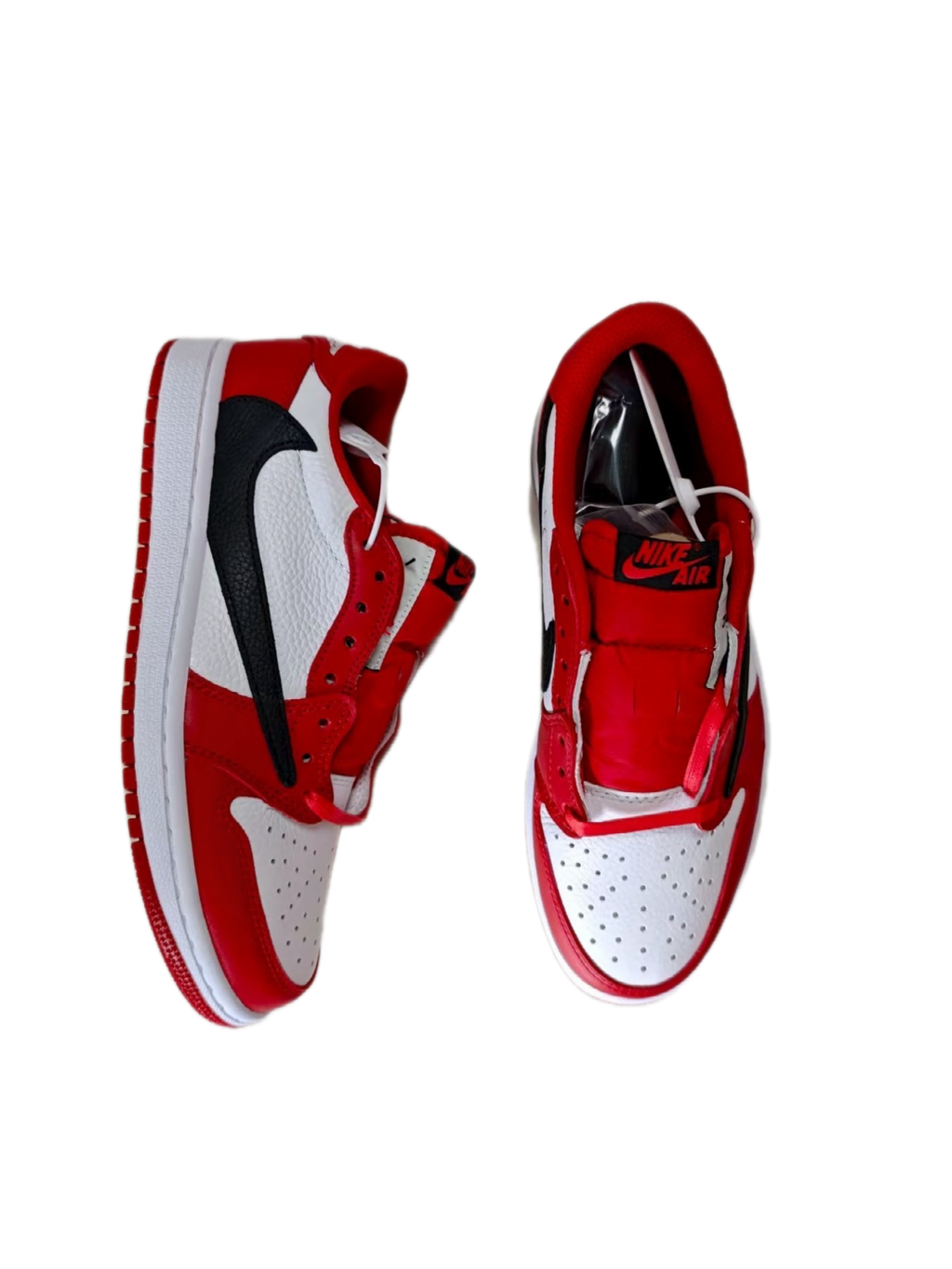 Travis Scott x Air Jordan 1 Low OG SP (Red/White) – Vault Society