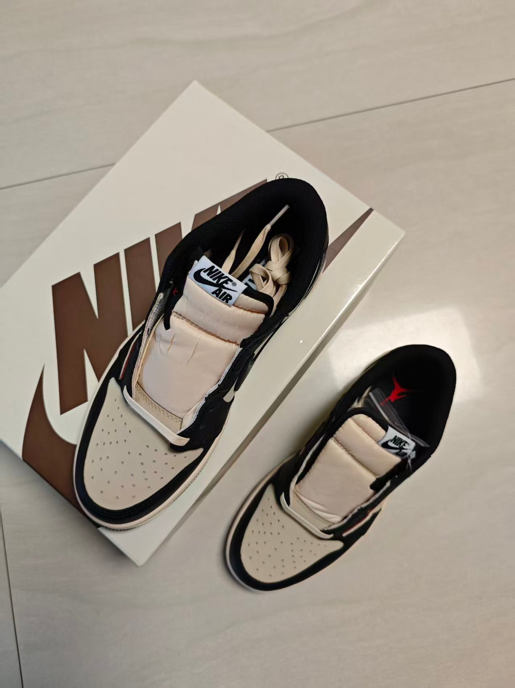 Travis Scott x Nike Air Jordan 1 Low OG Black/Sail – Vault Society